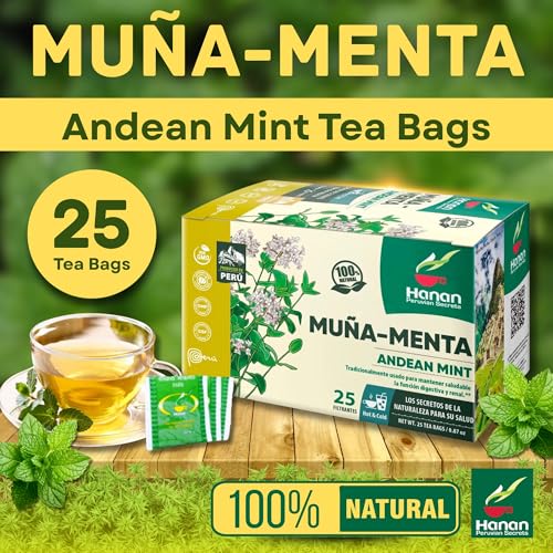100% natural Andean mint tea