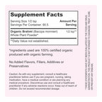 100% natural Bacopa Monnieri supplement