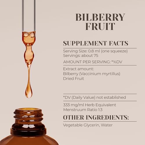 100% natural bilberry supplement
