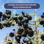 100% natural black goji berries