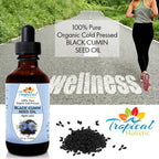 100% natural black seed oil benefits