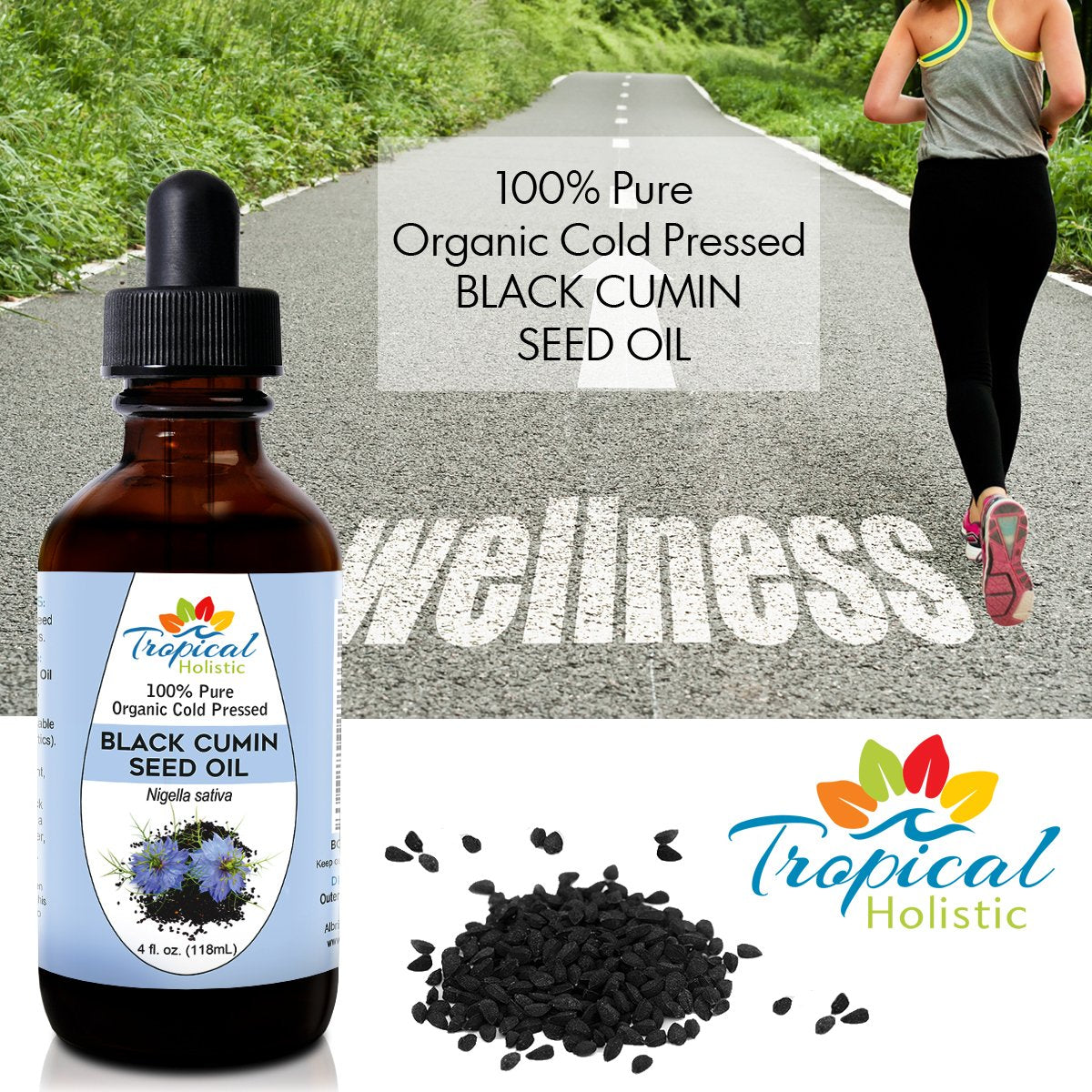 100% natural black seed oil benefits