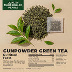 100% natural caffeinated green tea