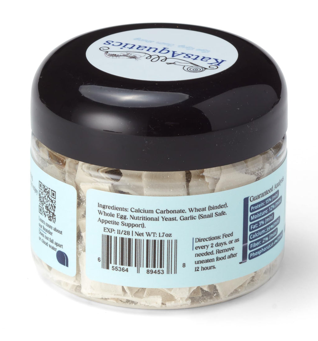 100% natural calcium for aquatic life
