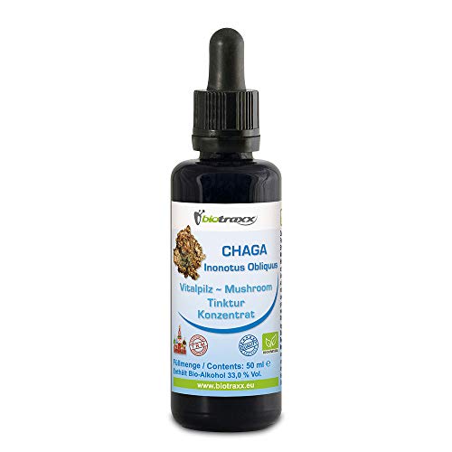 100% natural Chaga mushroom supplement