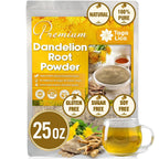 100% natural dandelion root powder