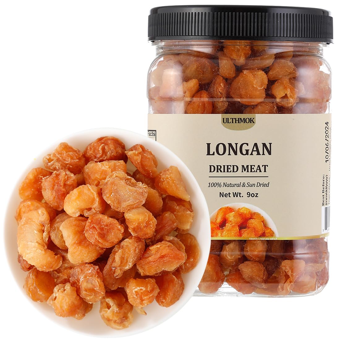 100% natural dried longan fruit