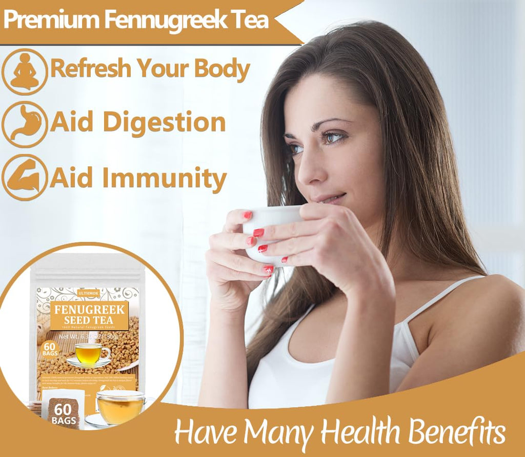 100% natural fenugreek tea