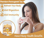 100% natural fenugreek tea