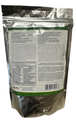 100% natural flaxseed supplement