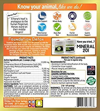 100% natural foundation detox