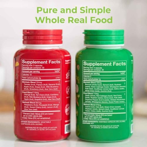 100% natural fruit and veggie blend