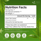 100% natural green tea blend