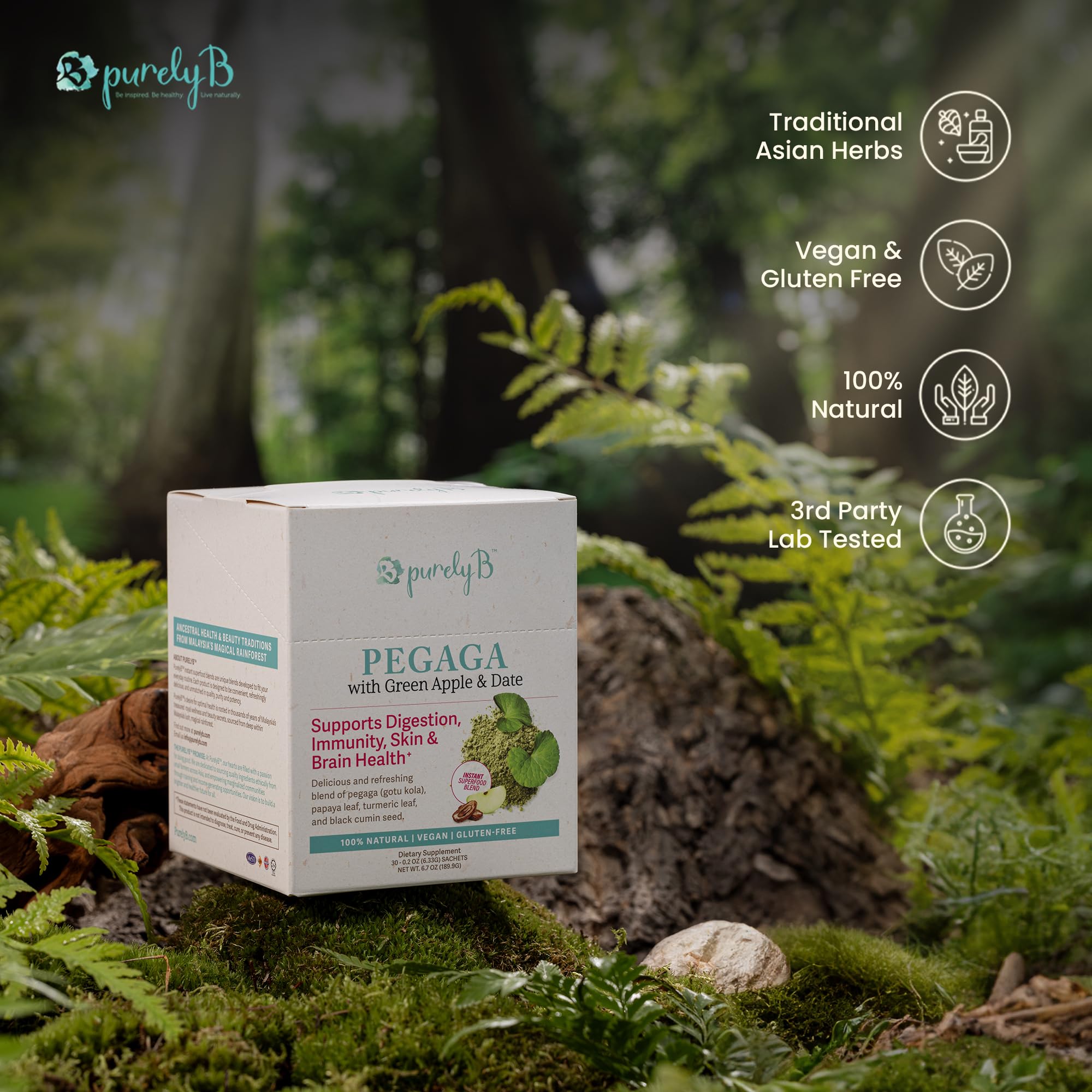 100% natural herbal blend benefits