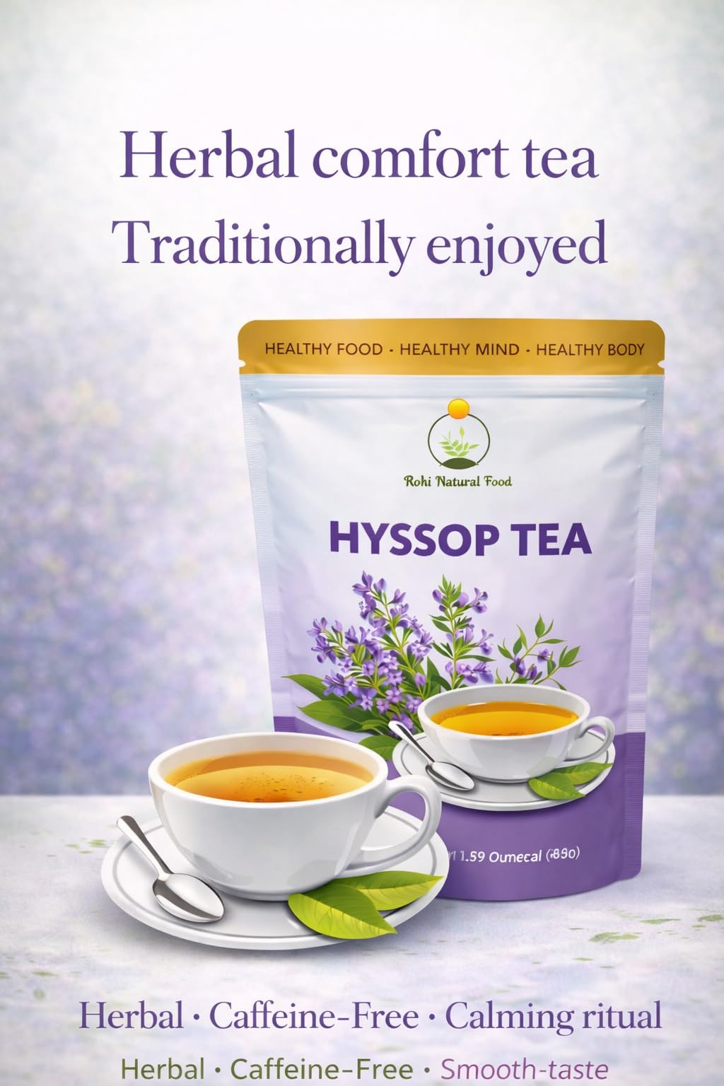 100% natural herbal tea