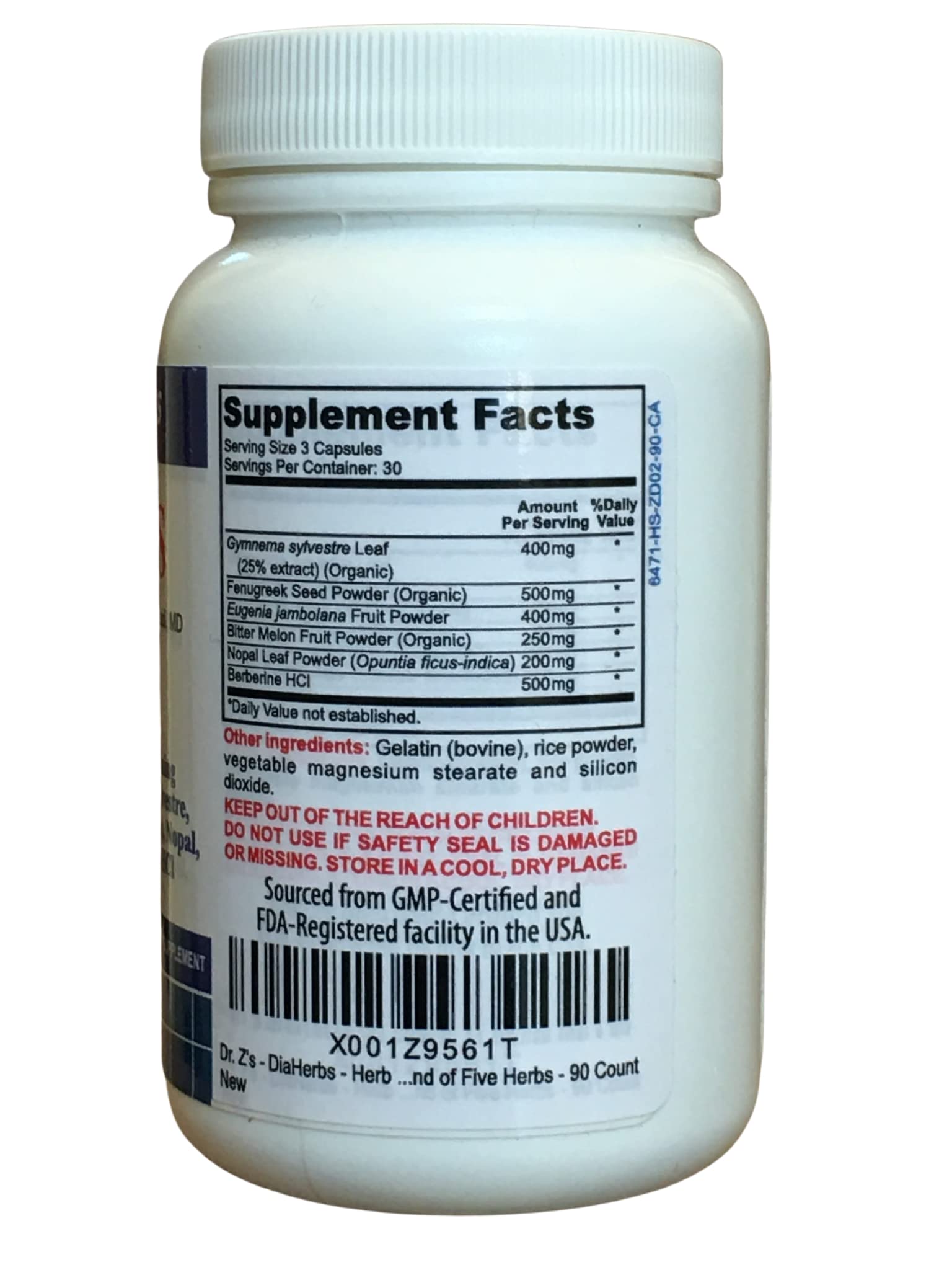 100% natural herbal vitamin blend