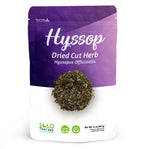 100% natural hyssop dried cut herb