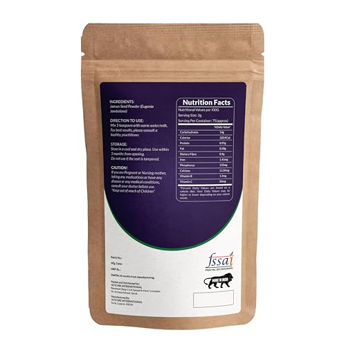 100% natural Jamun seed powder