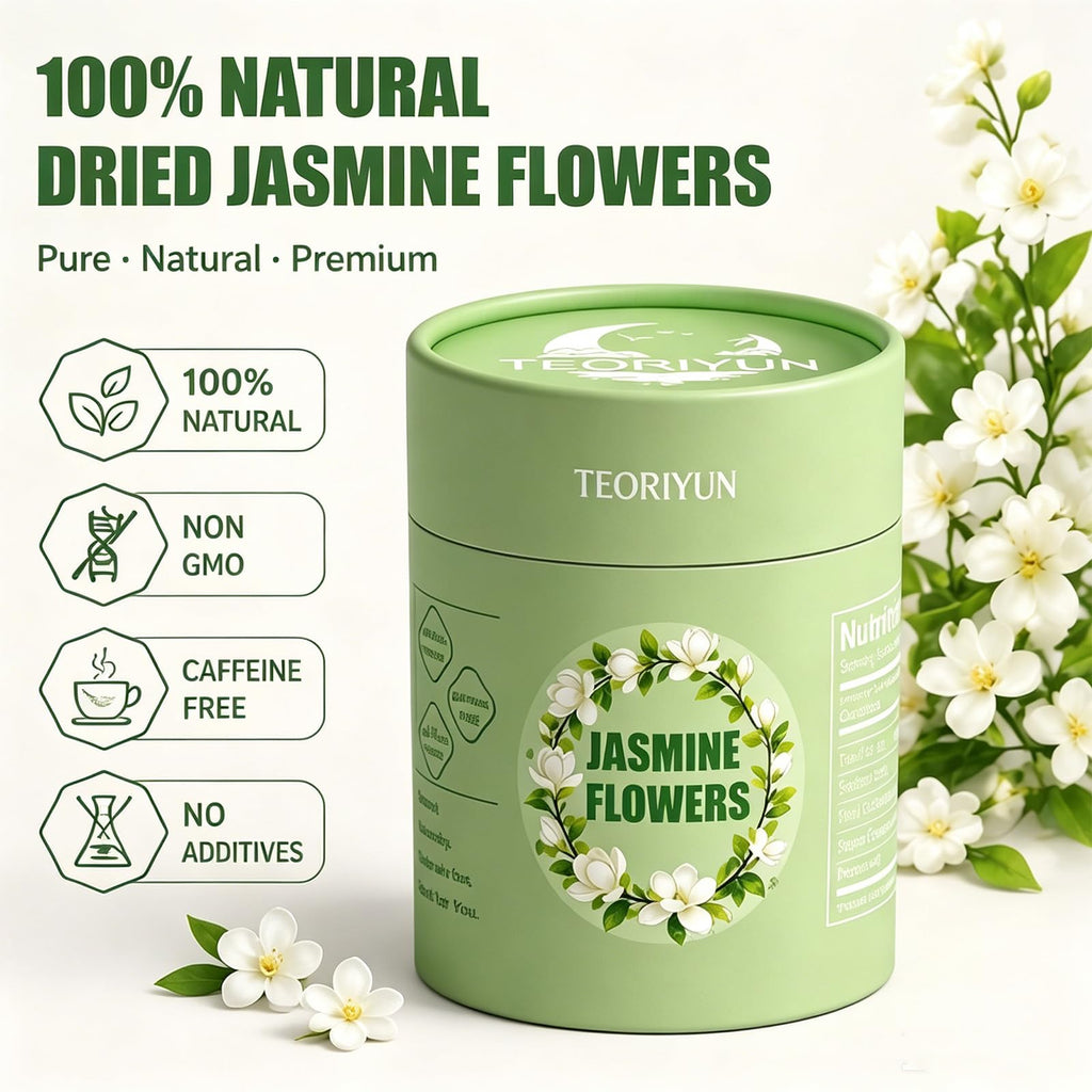 100% natural jasmine flower petals