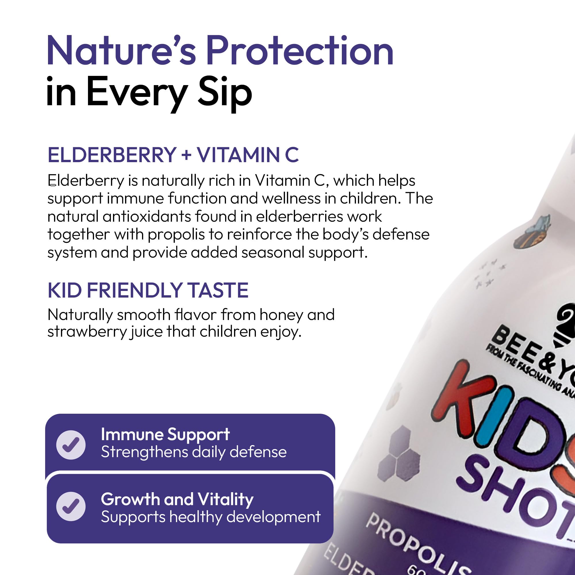 100% natural kids immune booster