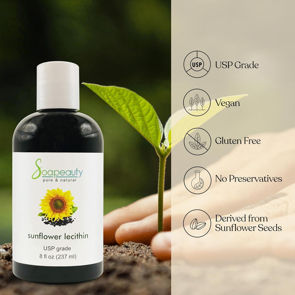 100% natural lecithin oil benefits