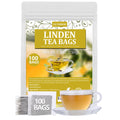 100% natural linden tea bags