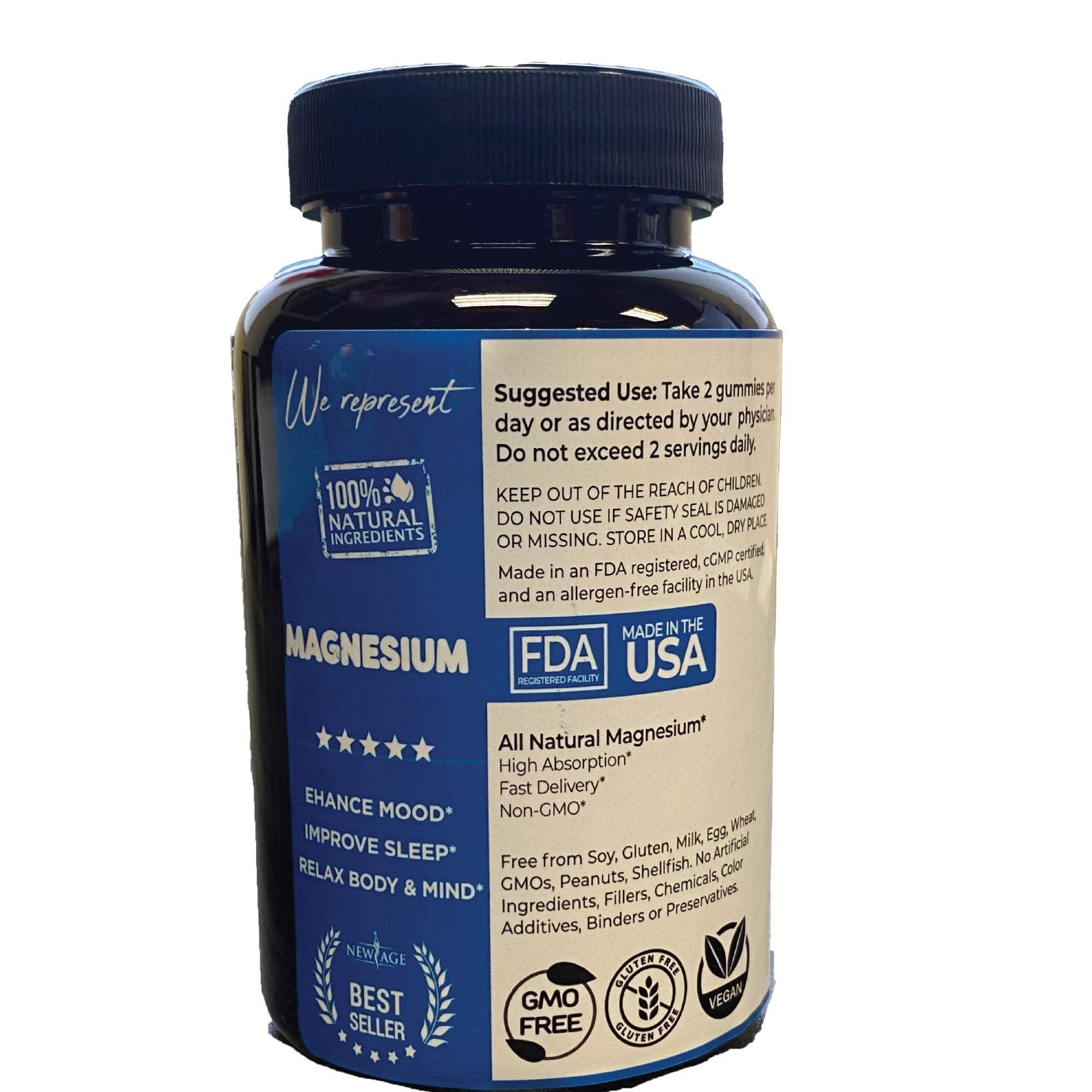 100% natural magnesium for wellness