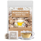 100% natural marshmallow root tea
