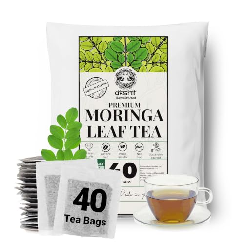 100% natural Moringa tea bags