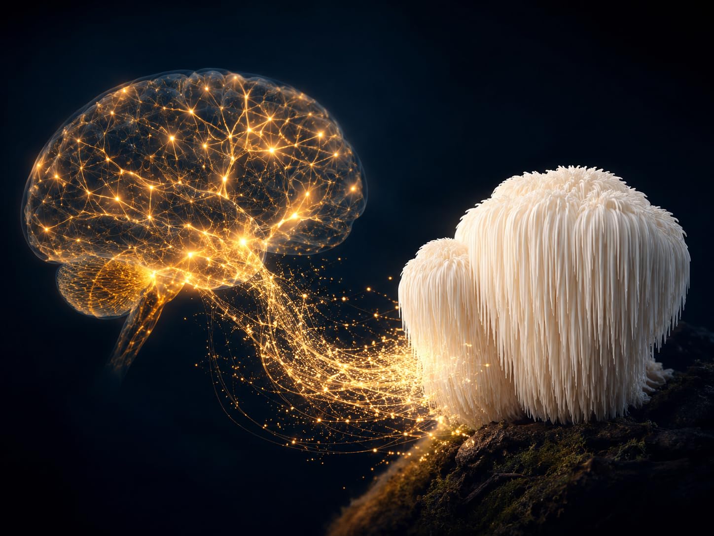100% natural mushrooms for concentration