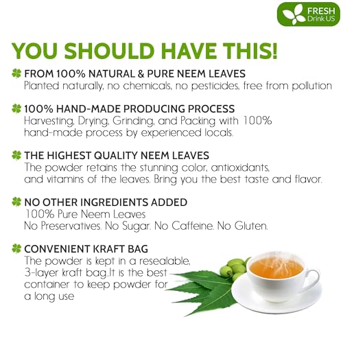 100% natural neem for healthy skin