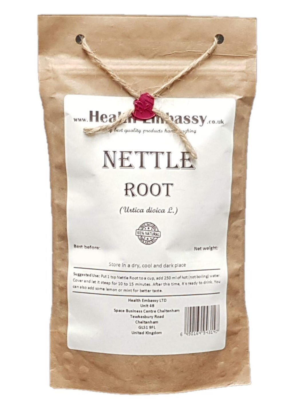 100% natural nettle root benefits