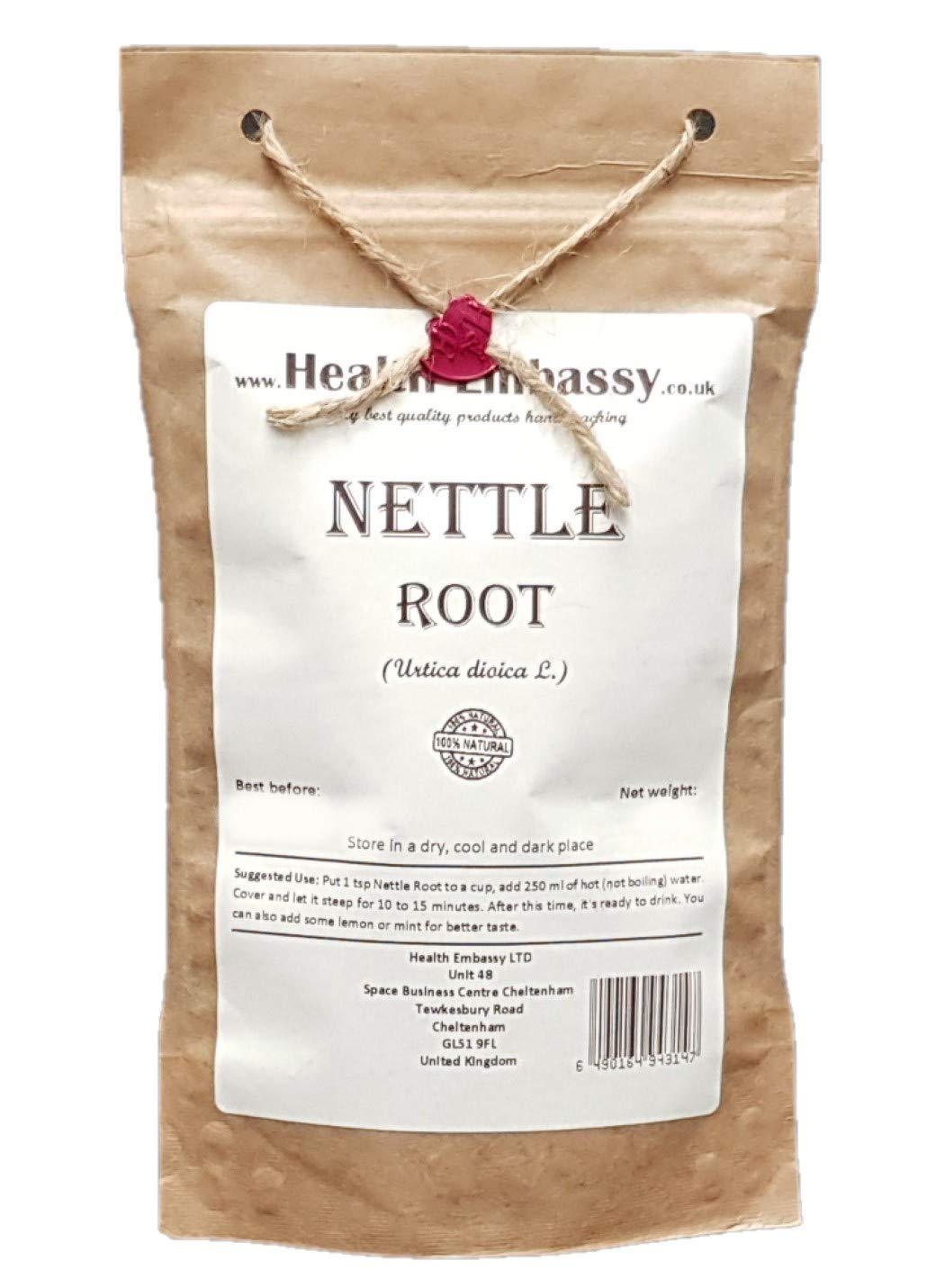 100% natural nettle root benefits