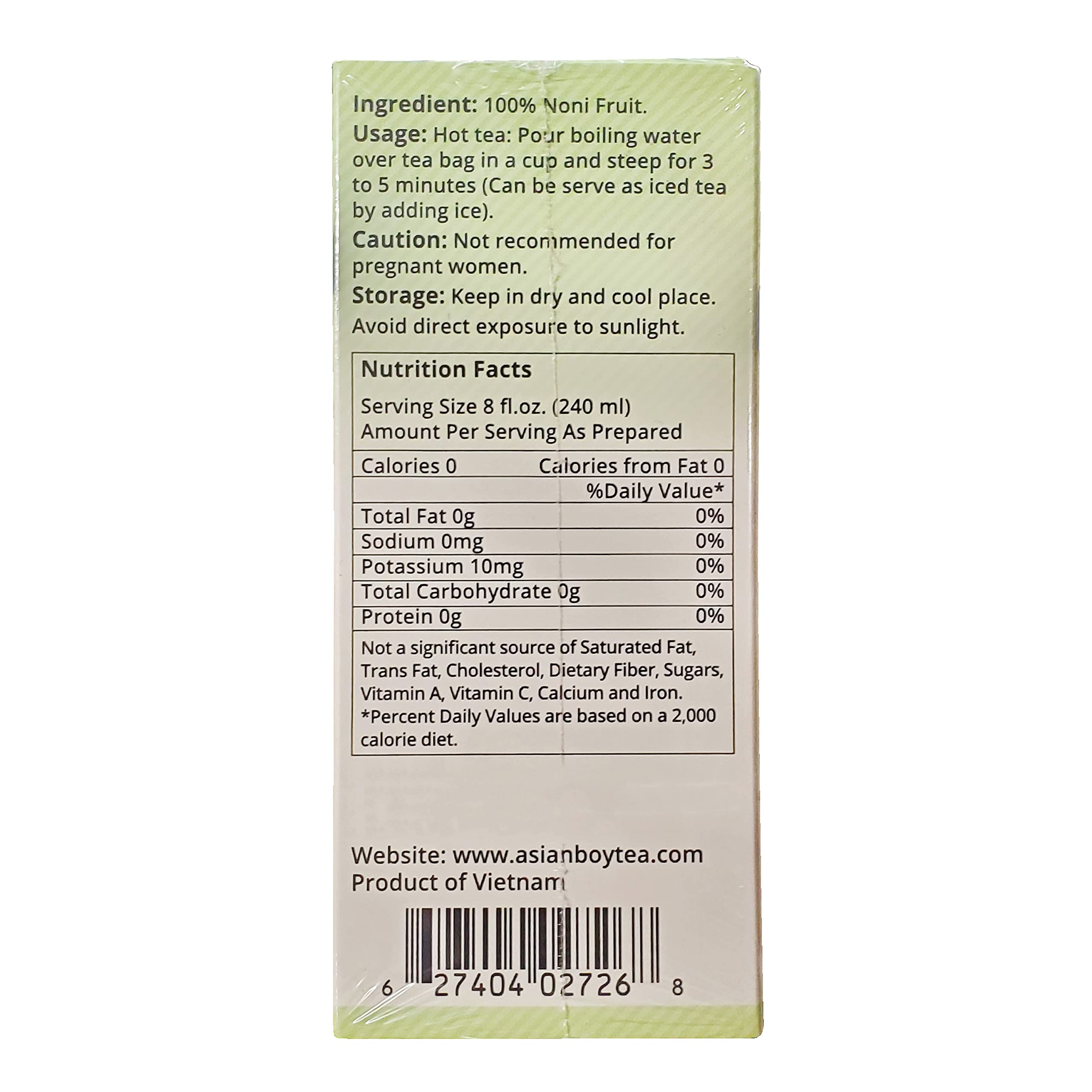 100% natural noni tea benefits