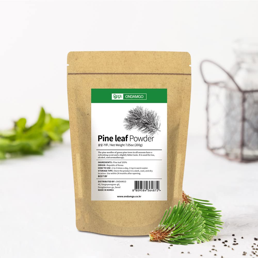 100% natural pine leaf powder
