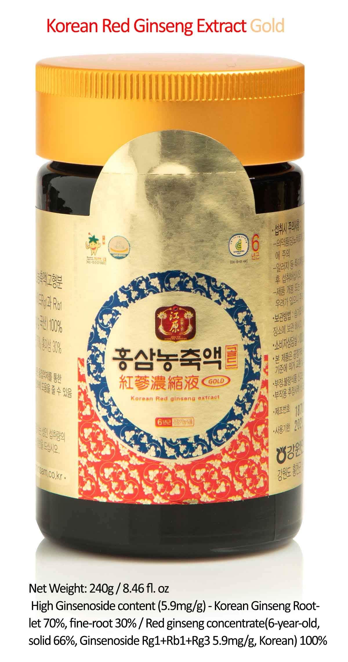 100% natural red ginseng