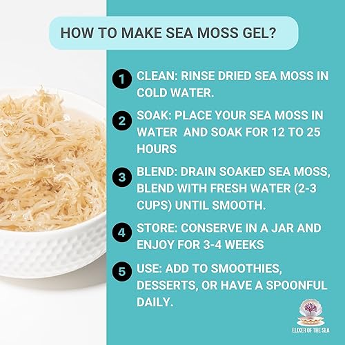 100% natural sea moss benefits