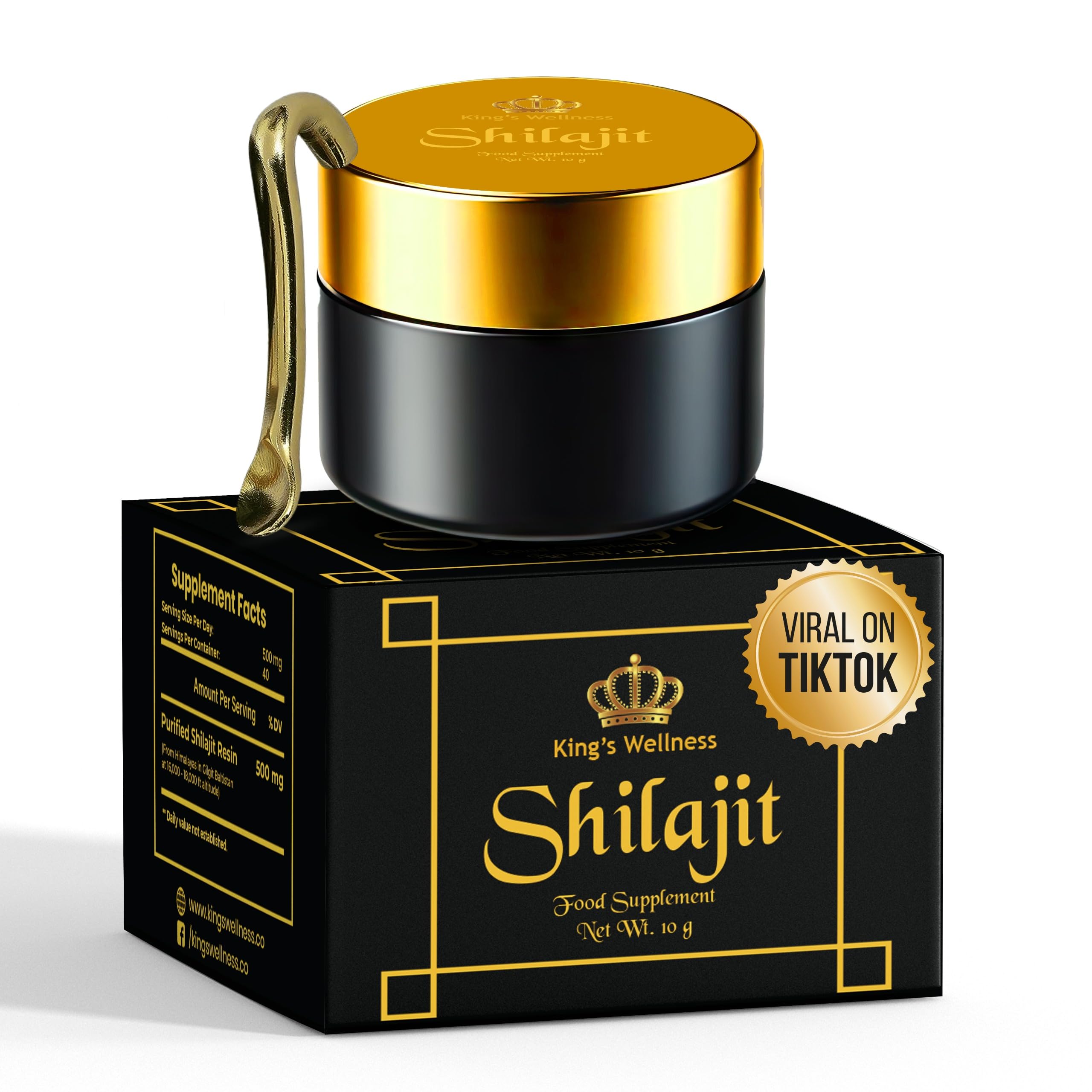 100% natural shilajit resin