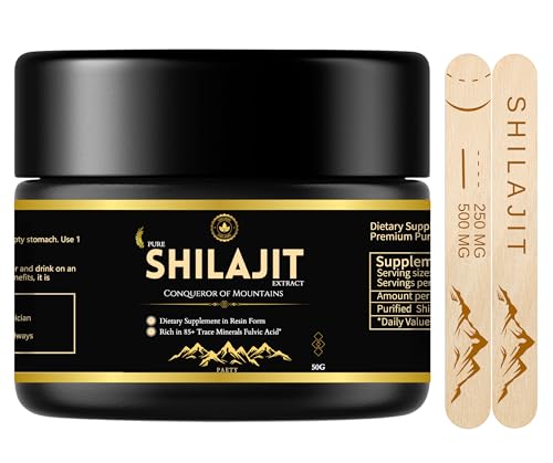 100% natural shilajit vitality booster