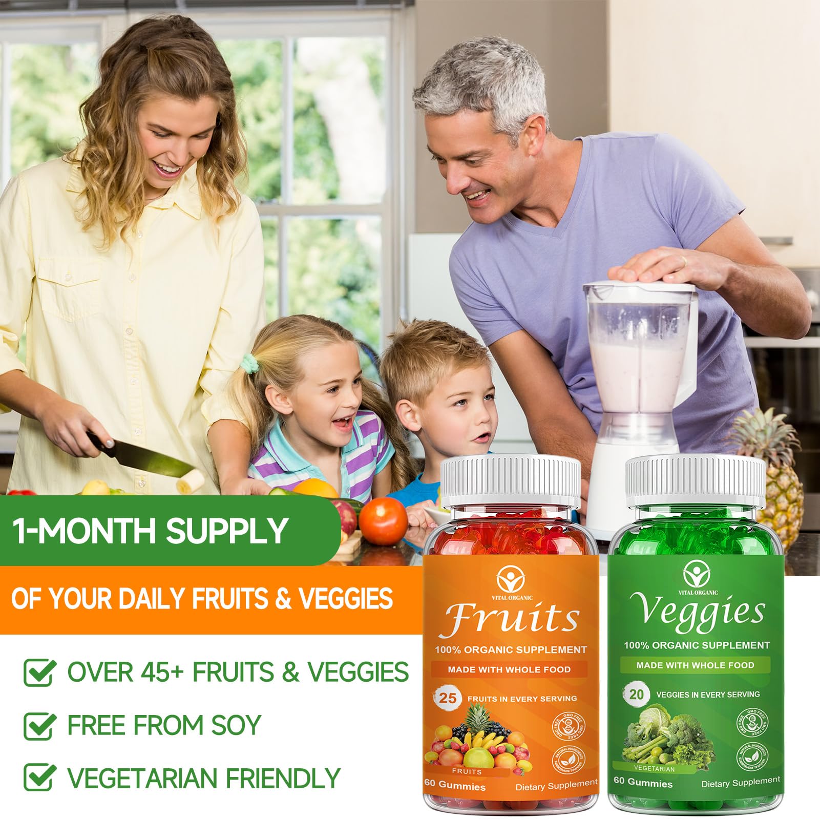 100% natural superfood supplements