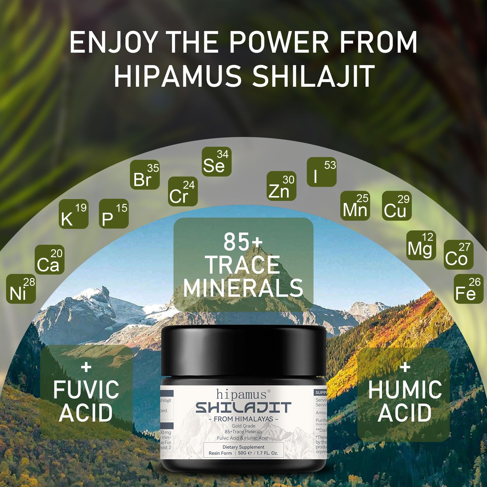 100% natural trace minerals source