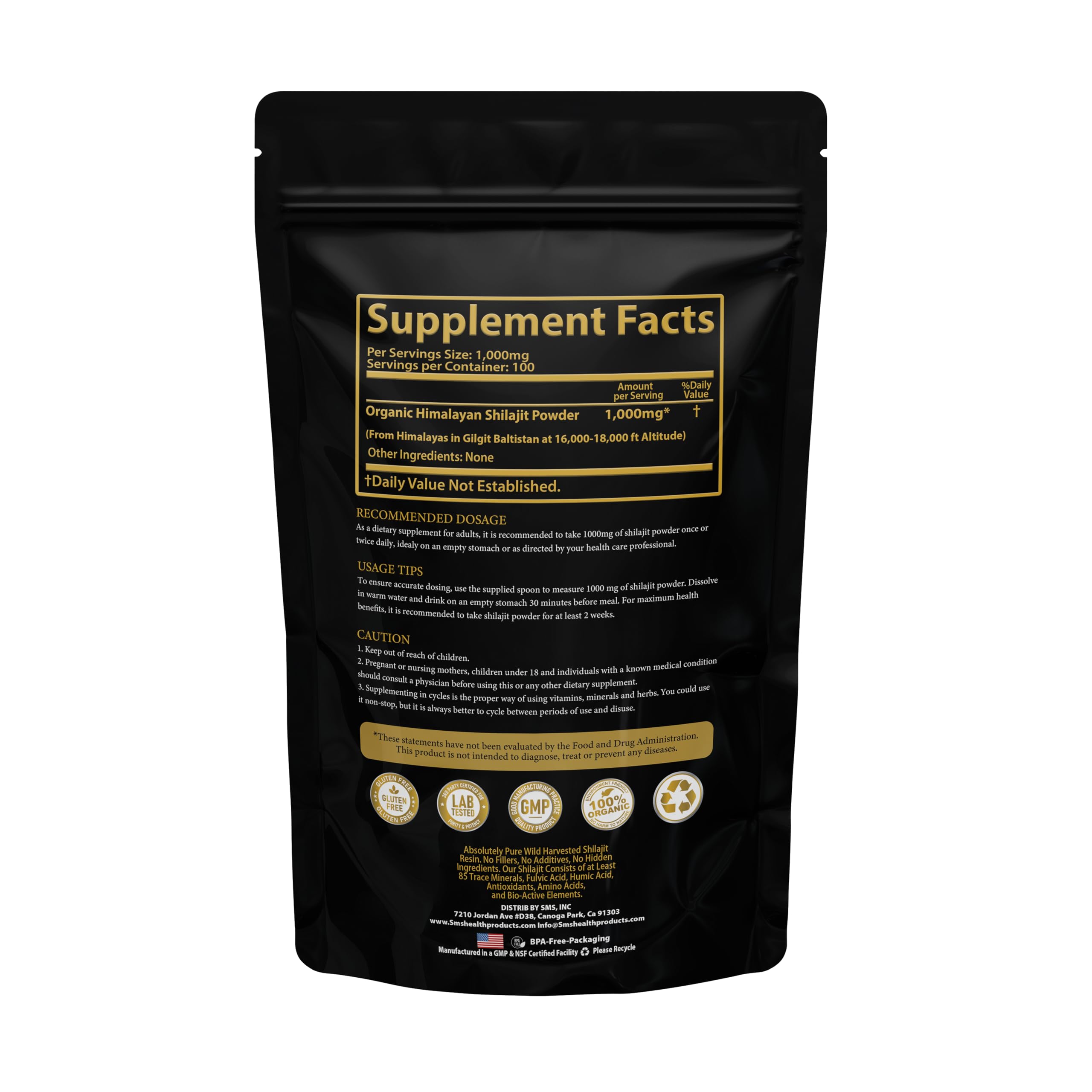 100% natural trace minerals source