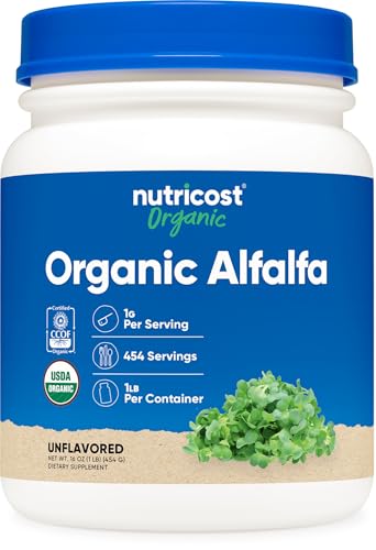 100% organic alfalfa for smoothies