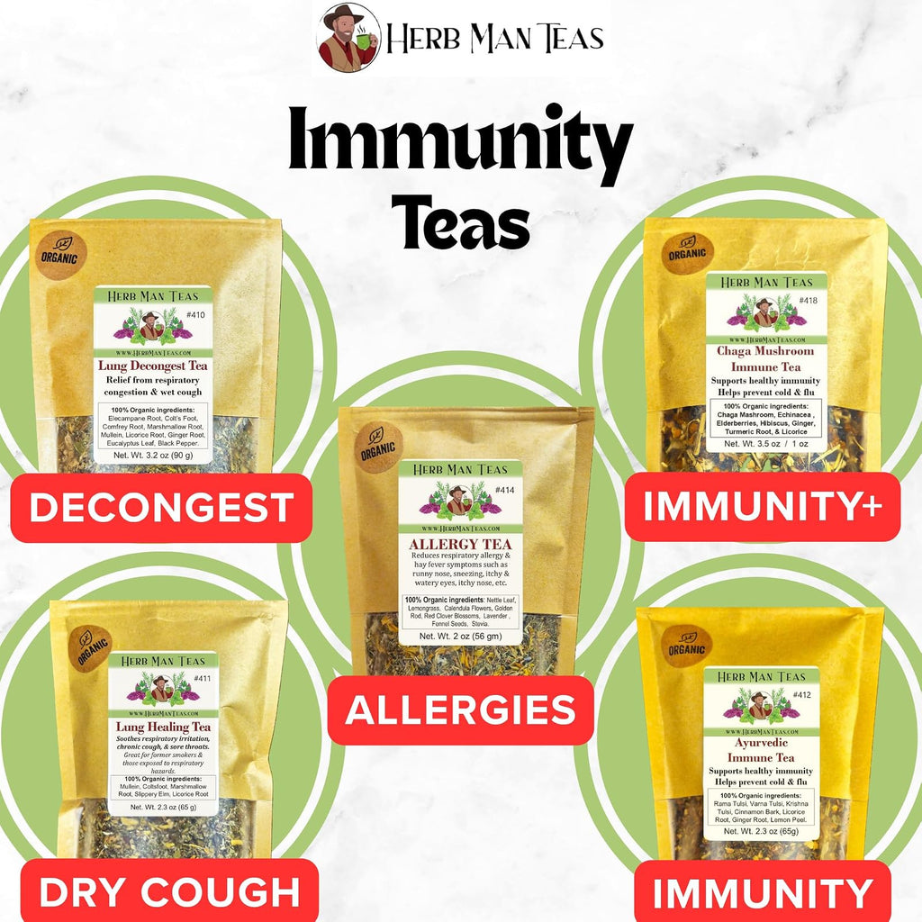 100% organic herbal tea blend