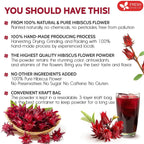 100% organic hibiscus herbal tea