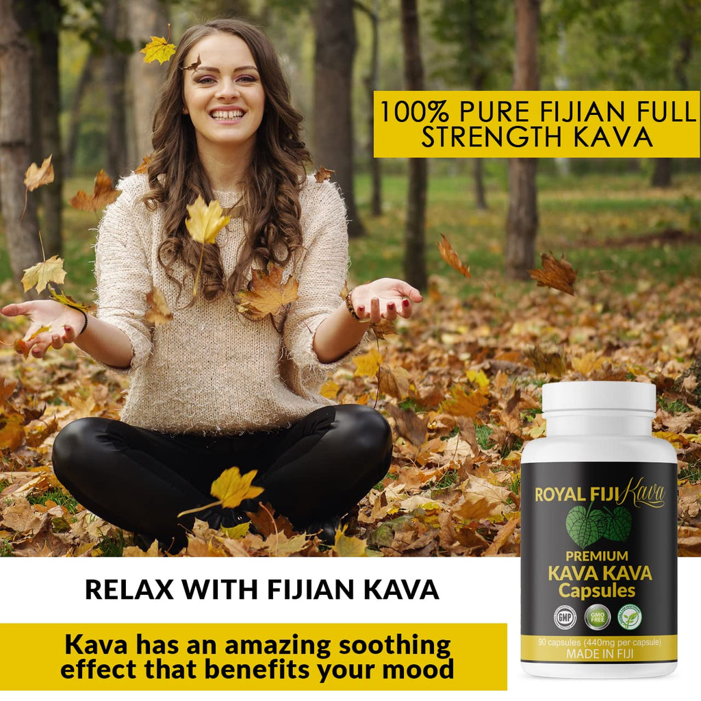 100% organic kava for stress relief