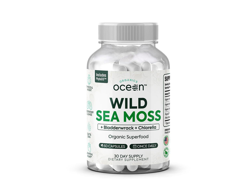 100% organic sea moss capsules