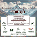 100% organic shilajit supplement