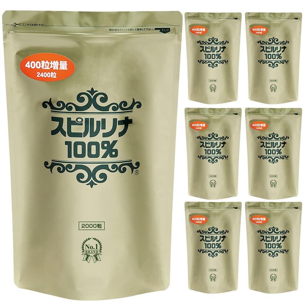 100% organic spirulina tablets