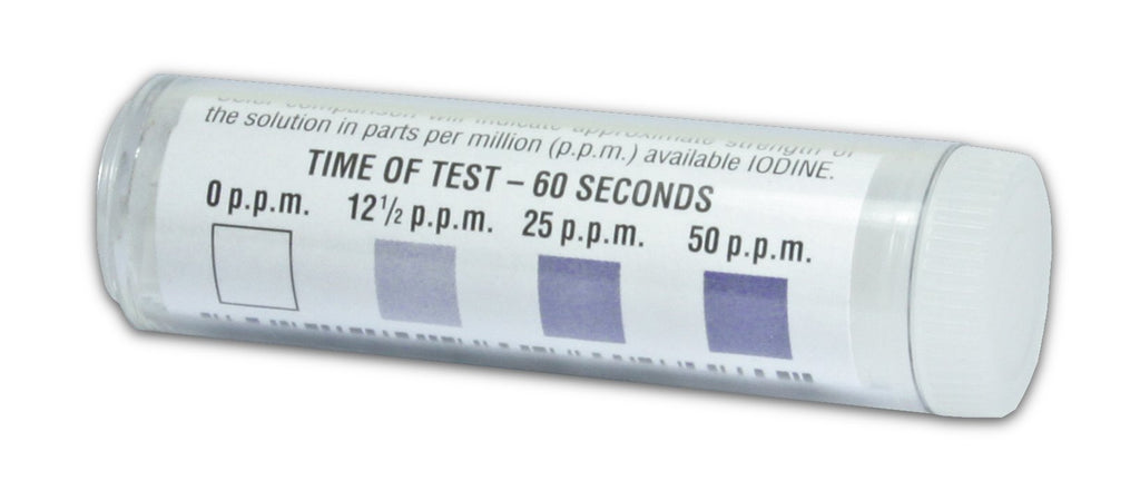 100-pack iodine test strips